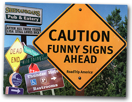 Funny Gas Station Signs